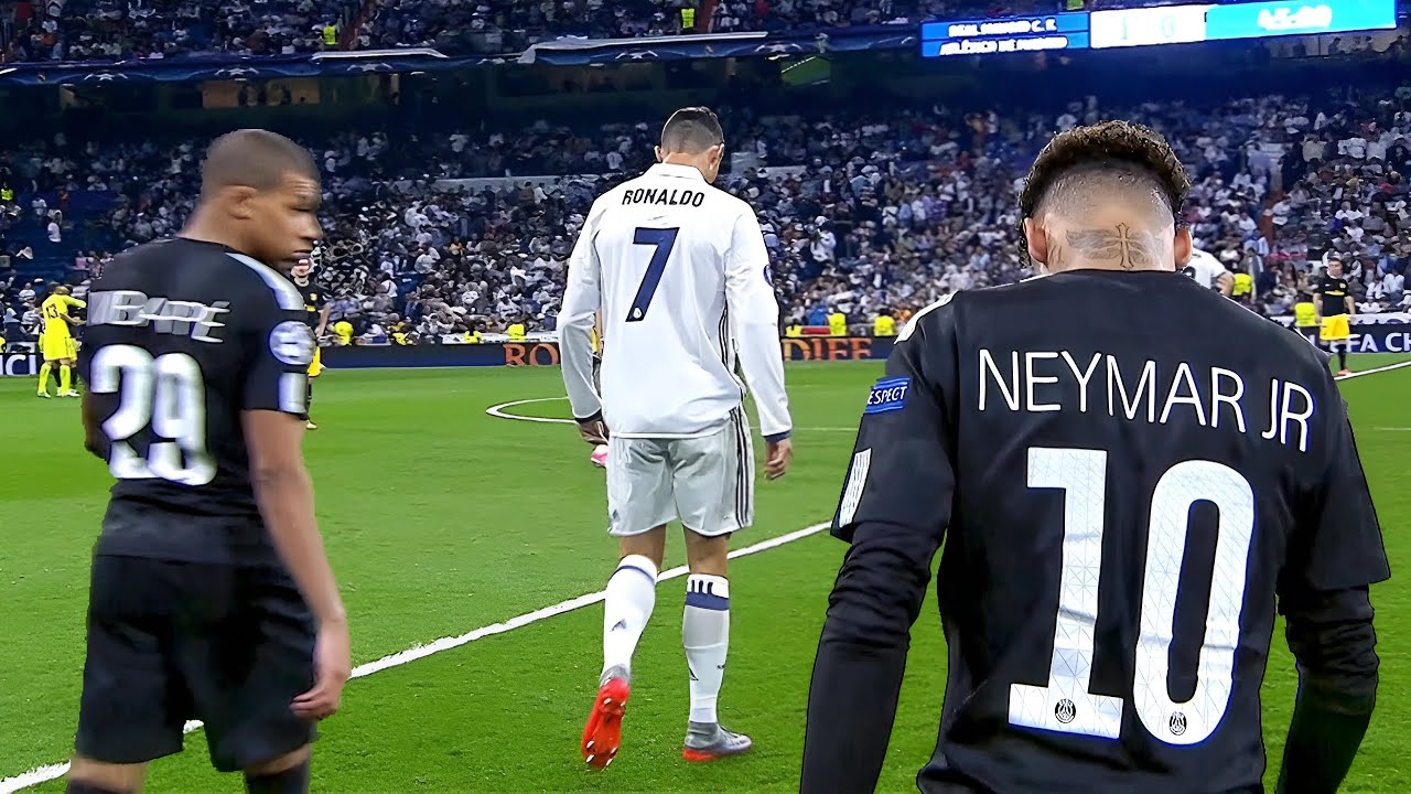 Neymar & Mbappé will never forget Cristiano Ronaldo's performance in ...