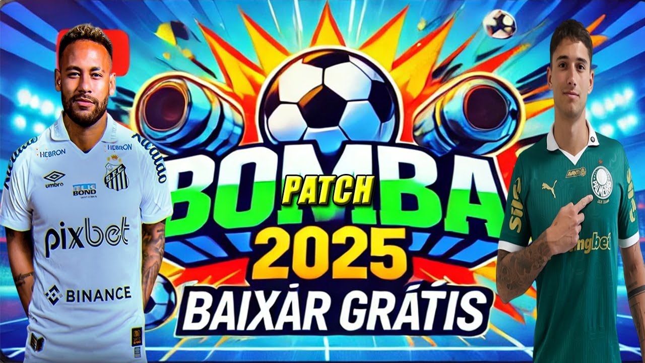 🔥 BOMBA PATCH 2025: Baixe GRÁTIS para PC e Celular! 🕹️⚽ Tutorial Fácil ps2 , ppsspp - YouTube