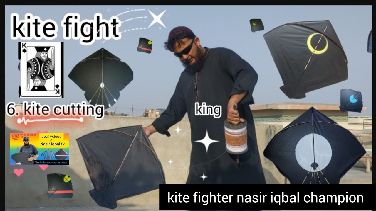 kite fight in the month of september||kite cutting||nasir iqbal tv⚡🔥 ...