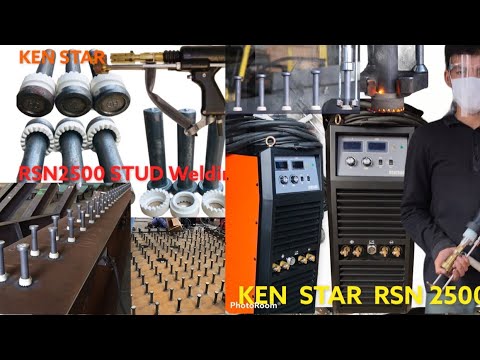 RSN 2500 STUD welding - YouTube