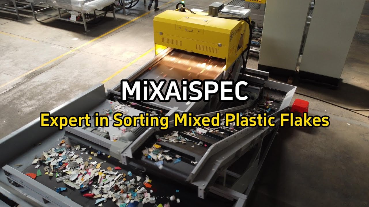 The Expert in Sorting Mixed Plastic Flakes - YouTube