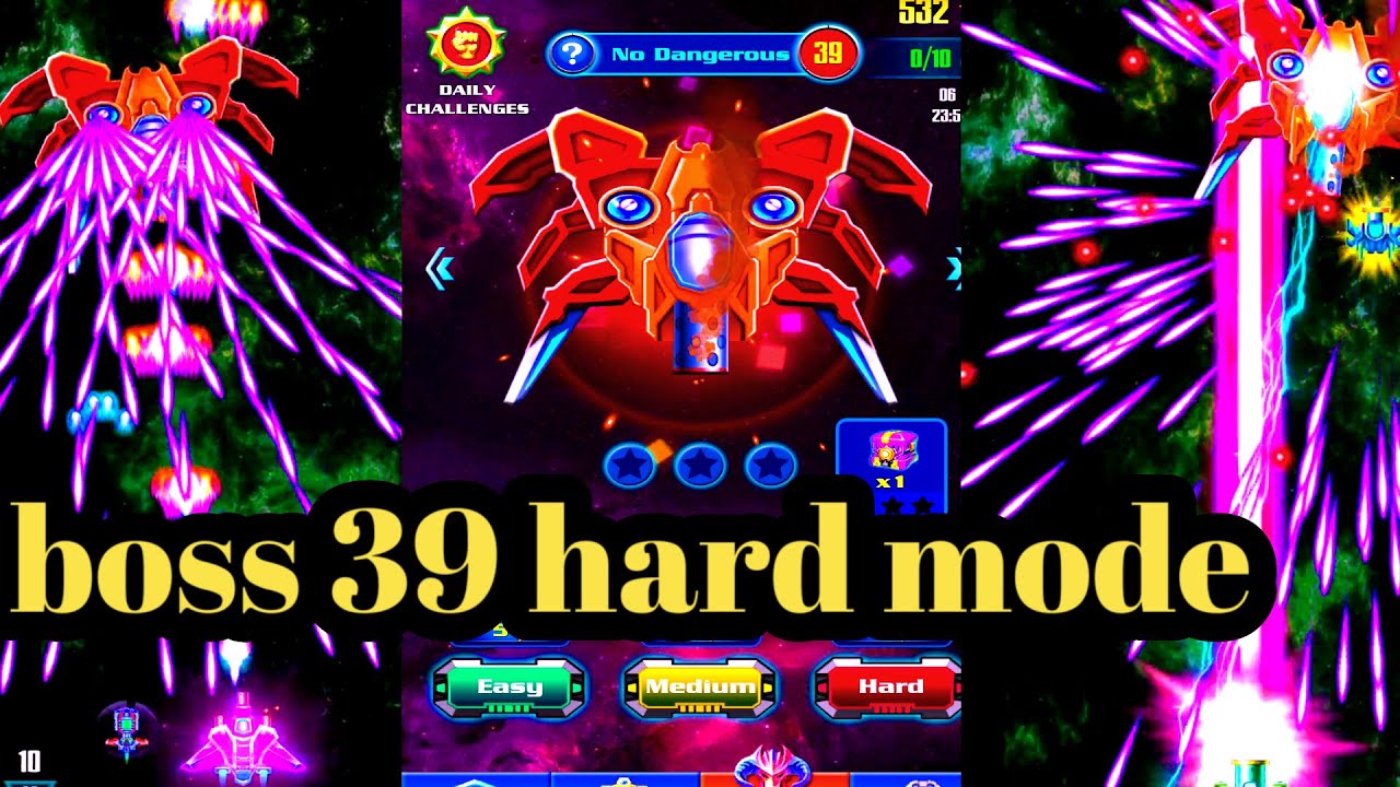 Galaxy Attack Alien Shooter :Boss Mode :No Dangerous Boss :Boss Level ...