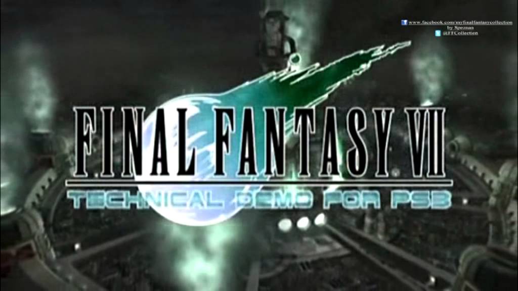 Final Fantasy VII PS3 Tech Demo - YouTube