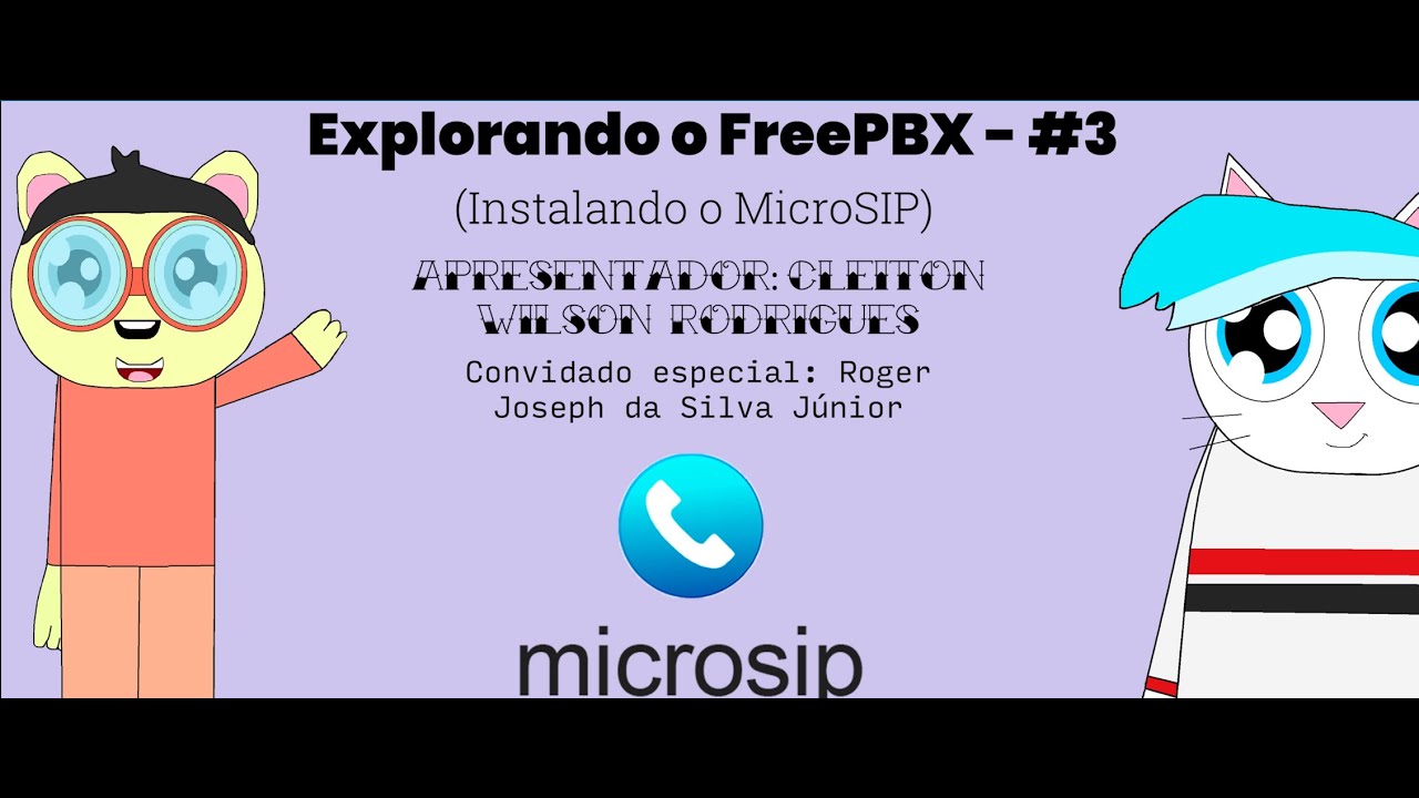 Explorando o FreePBX - #3 (Instalando e configurando o MicroSIP) - YouTube