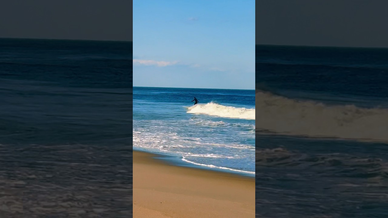 Beautiful view of American ocean waves - YouTube