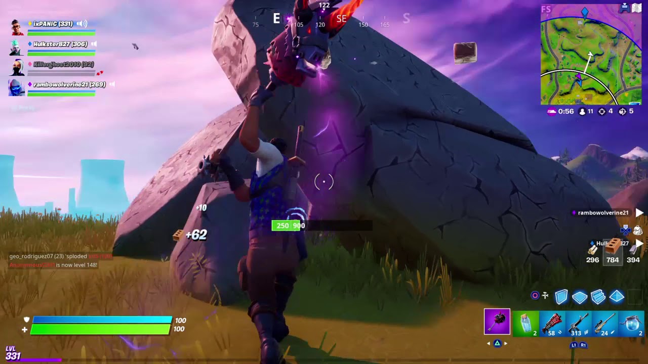 Fortnite - Purple Tac Panic (Squad WiN) - YouTube