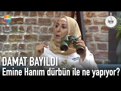 Emine Hanım dürbünle ne yapıyor? | Damat Bayıldı 11. Bölüm