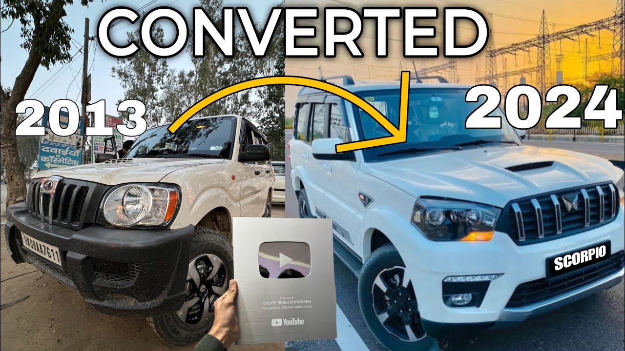 Vlog : 1 OLD SCORPIO को पूरा नया बना दिया Mahindra Scorpio Old Model ...