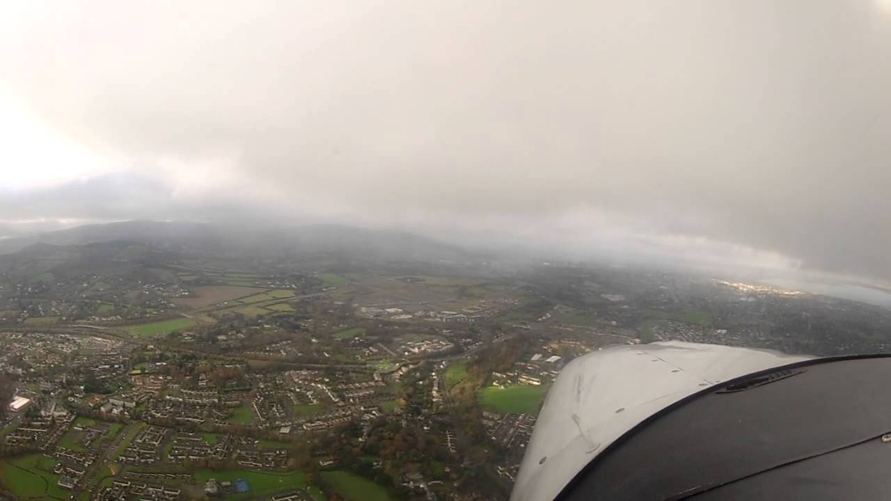 Flight over Dublin City and Wicklow - YouTube
