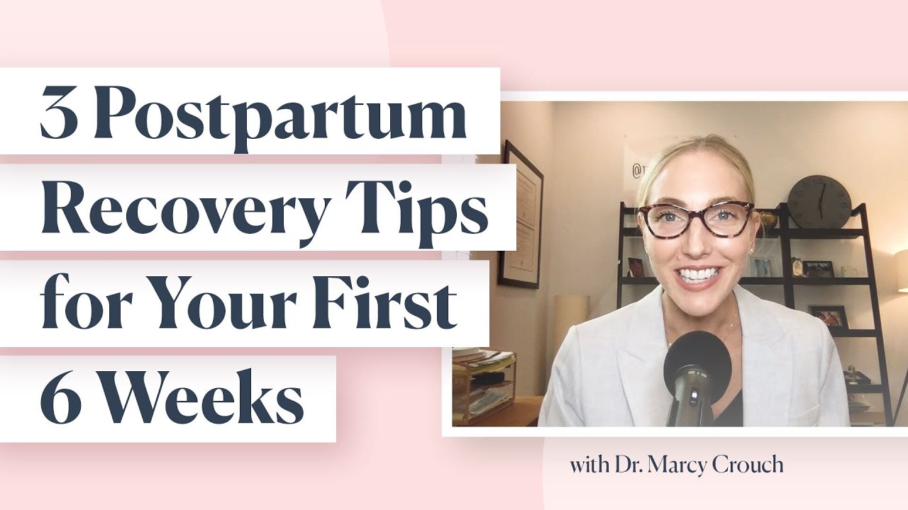 3 Postpartum Recovery Tips for Your First 6 Weeks | From a Pelvic Floor ...