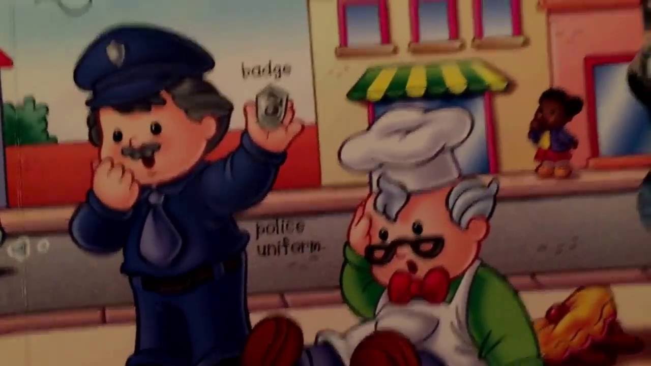 Fisher Price Little People Let's meet Police Officer Patrick - YouTube
