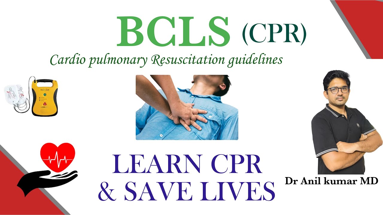 BCLS: Ultimate Step-by-Step Tutorial #CPR #CPRtraining #savelives # ...