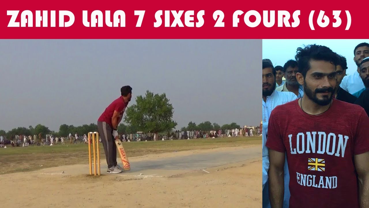 Zahid Lala Mardan Out Standing Batting In Attock Waisa Taly Ground ...