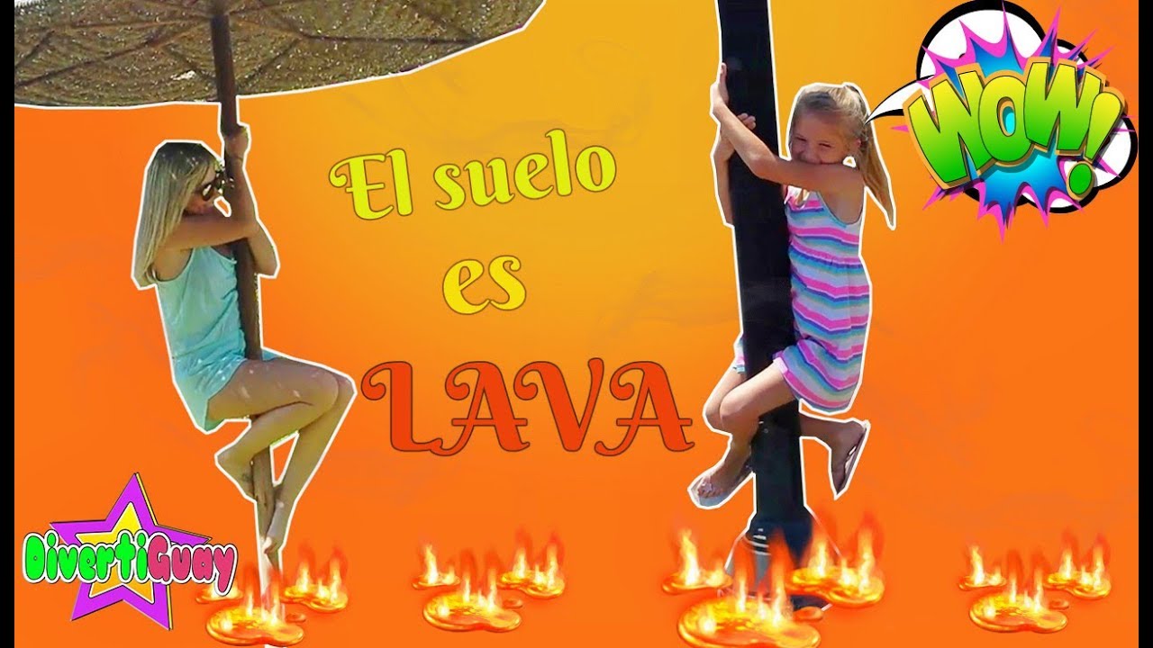 El Suelo Es Lava Challenge The Floor Is Lava Youtube
