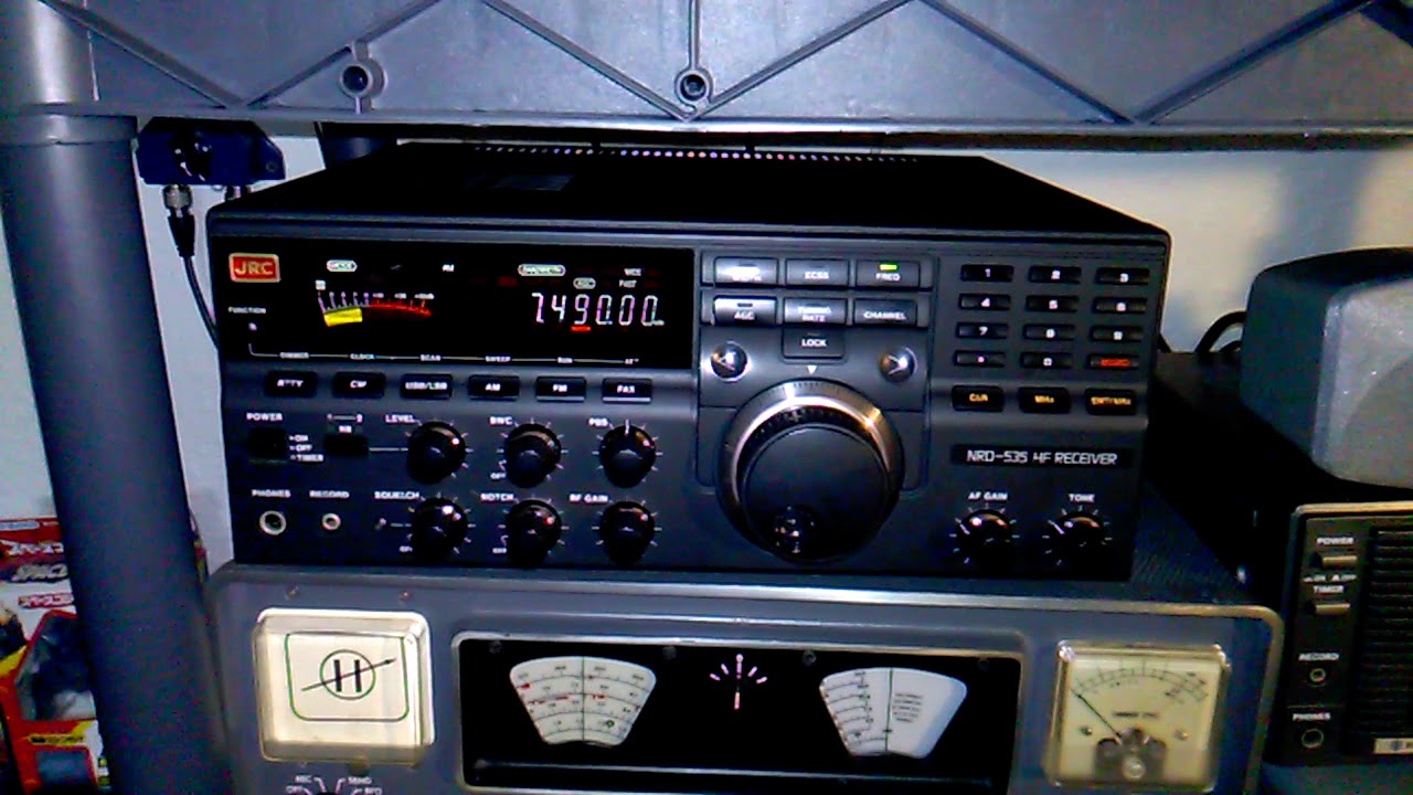 WBCQ on the JRC NRD 535 - YouTube