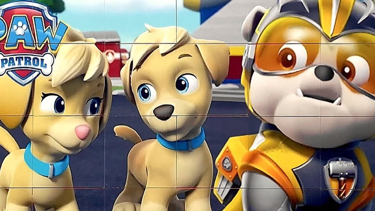 Mighty Pups Meet Ella and Tuck | PAW Patrol | Puzzle for kids and for ...
