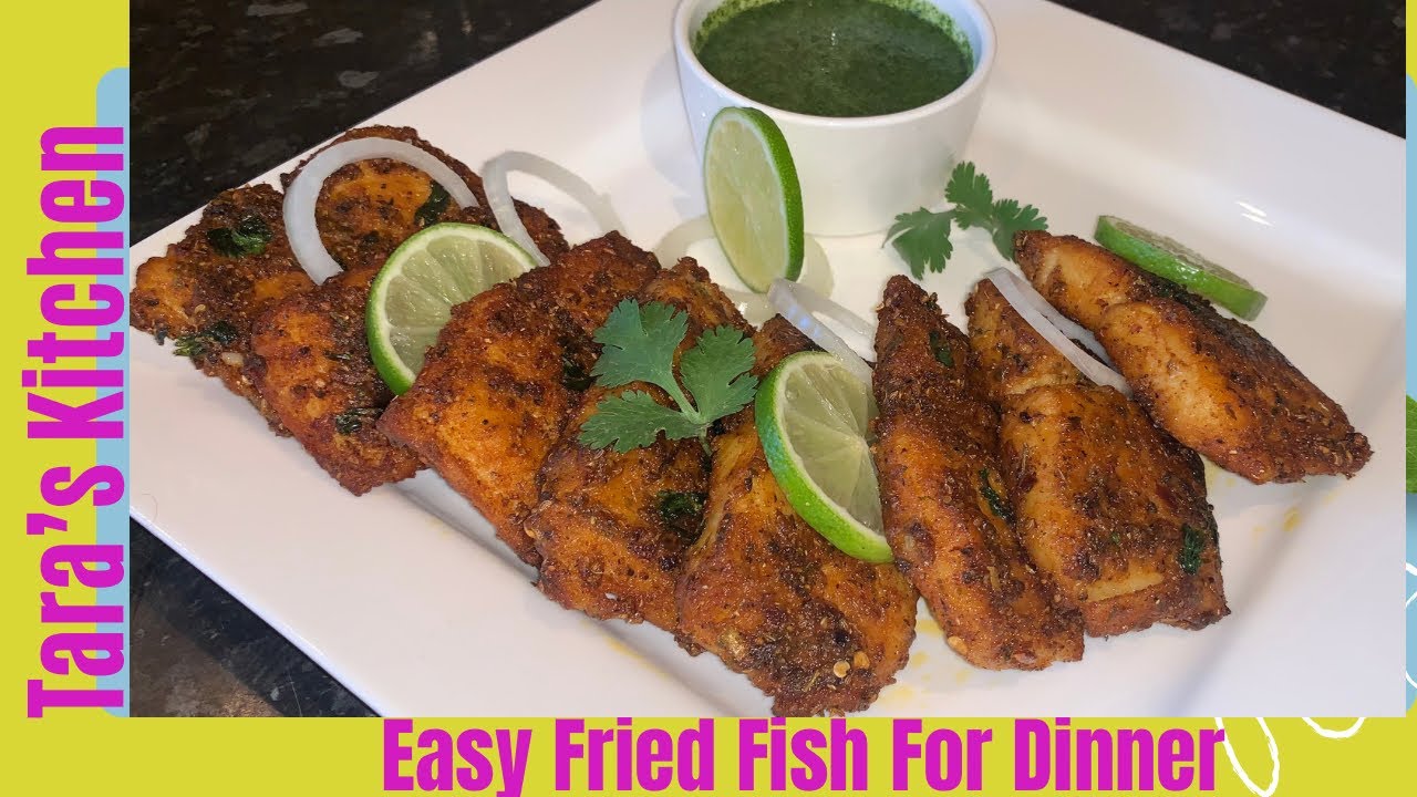 “Easy Fried Fish Recipe-For Dinner/Lunch Quick & Delicious!" Tara’s ...