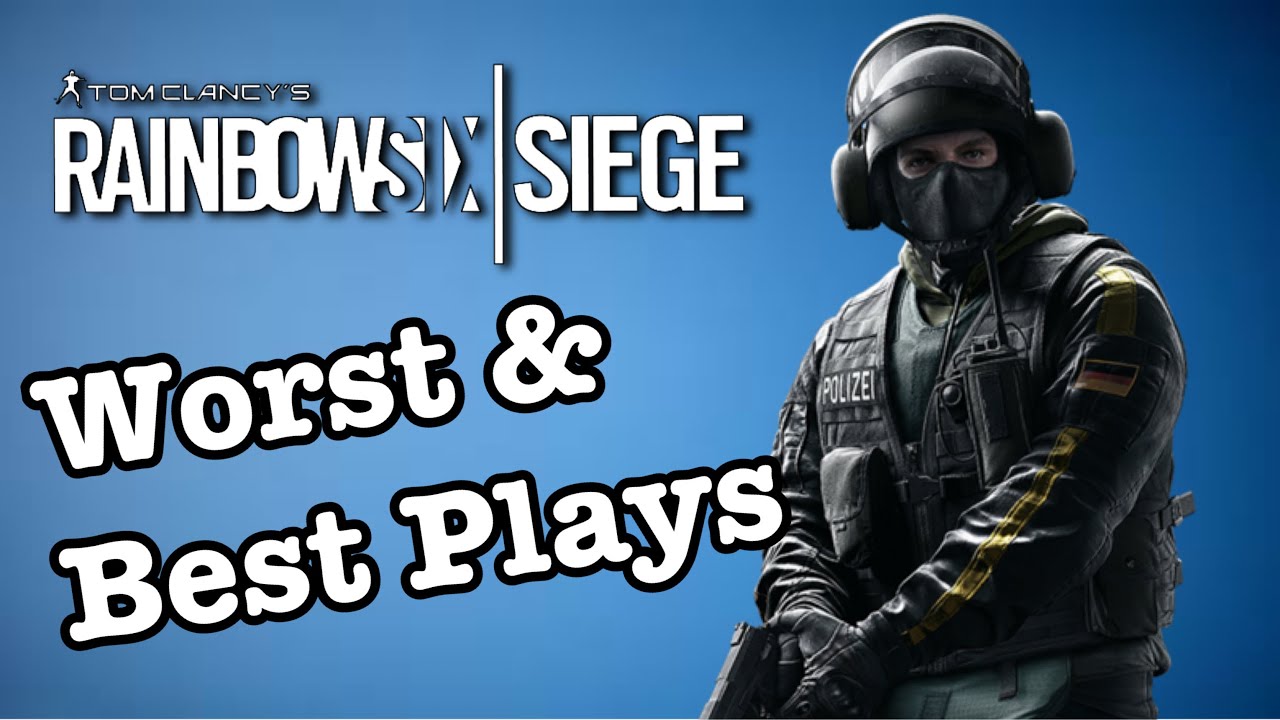Rainbow Six Siege Gameplay Moments to Live By - YouTube