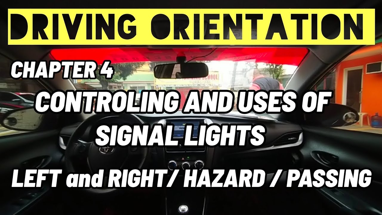 CONTROLING AND USES OF SIGNAL LIGHTS (Tagalog) - YouTube