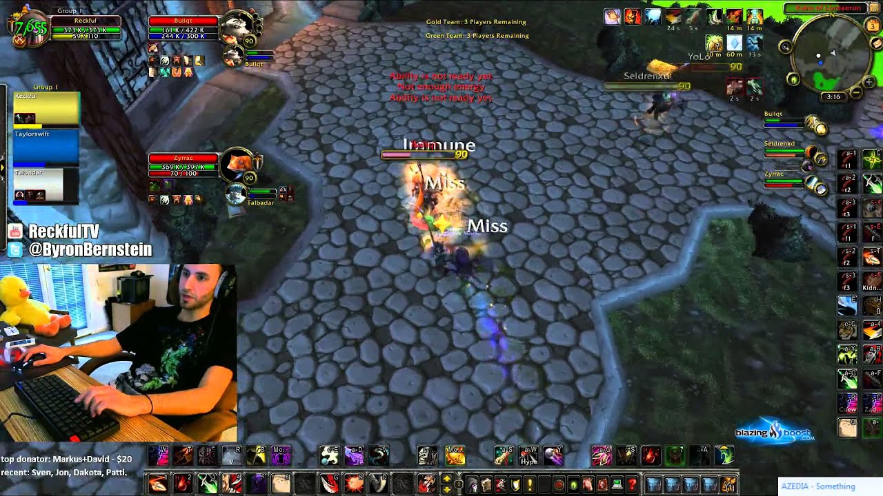 Reckful on rogue against KFC - YouTube