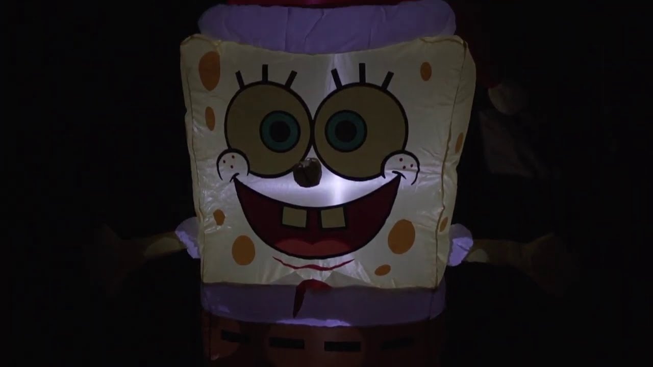 Spongebob Squarepants Airblown Inflatable Christmas 4K 2020 unboxing ...
