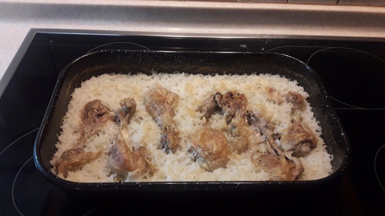 Macedonian Food | Just Rice and Chicken |#cooking - YouTube