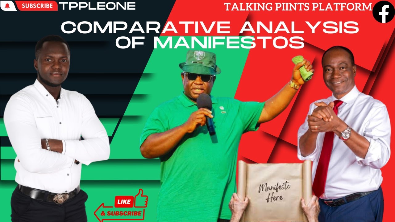 AN INSIGHT INTO THE 2 POLITICAL MANIFESTOS ( PRESIDENT BIO & DR SAMURA ...