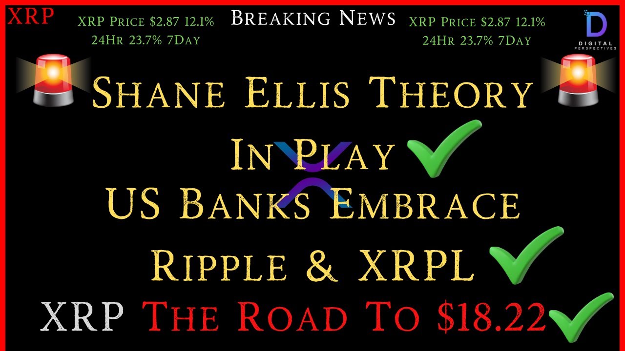 XRP- The Shane Ellis Theory In Play - US Banks Embrace Ripple & XRPL ...