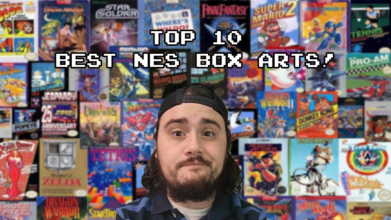 10 Best NES Box Arts! - YouTube