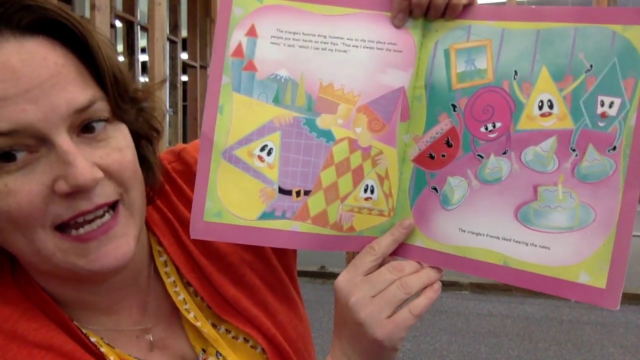 The Greedy Triangle- Written by Marilyn Burns- Read by Mrs. Reynolds ...