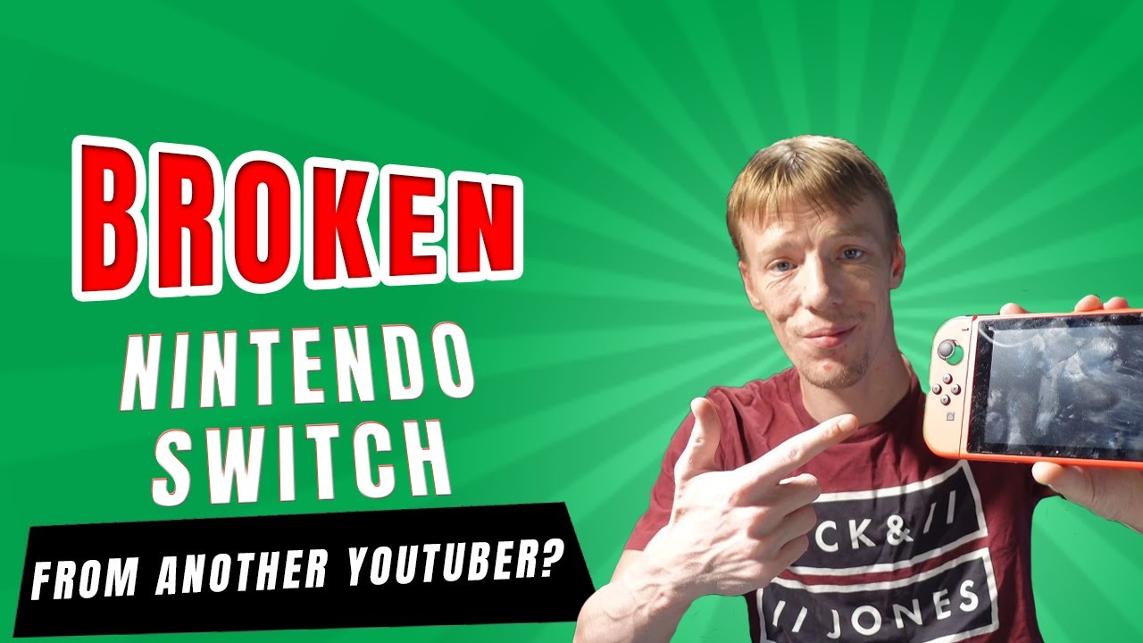 I Bought A BROKEN Nintendo Switch From Another Tech YouTuber... Can I ...