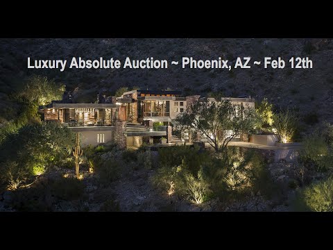 Modern Luxury Mansion For Sale In Phoenix AZ [8,900 Sq Ft] - YouTube
