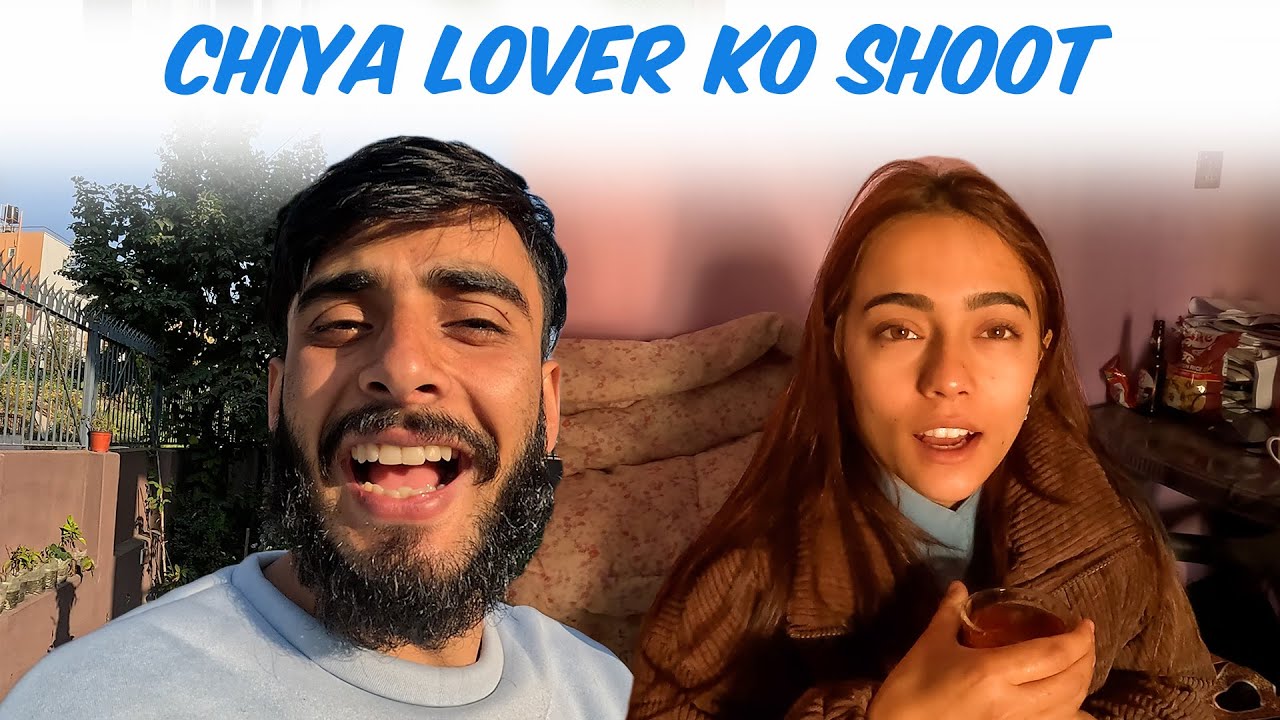 Chiya lover ko video shoot | Prasant Chapagain - YouTube