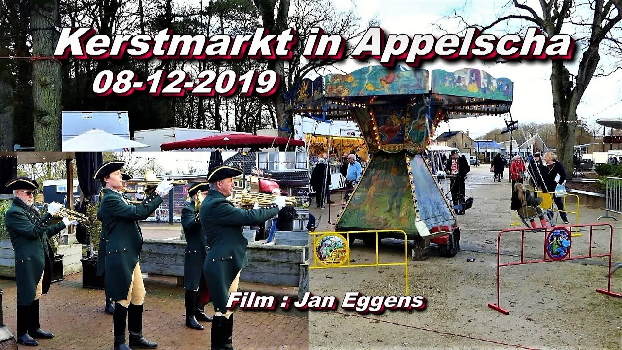 Kerstmarkt in Appelscha 08 12 2019 - YouTube