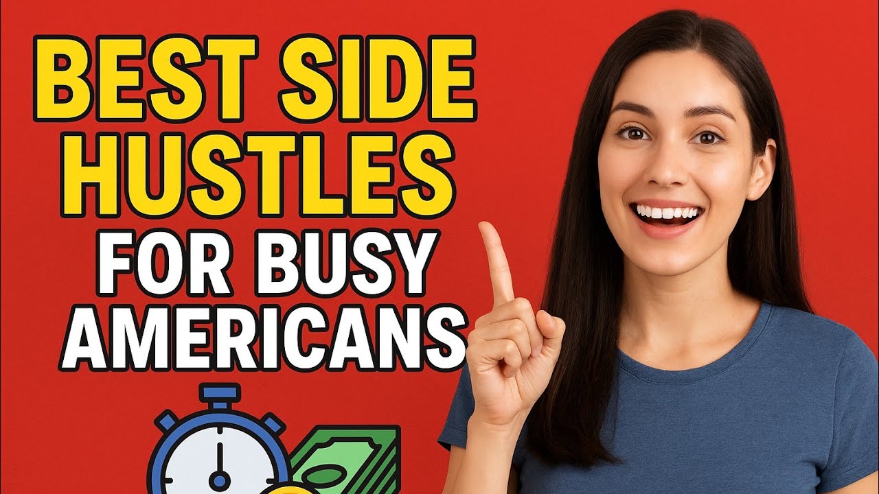 Best side Hustles for Busy americans - YouTube