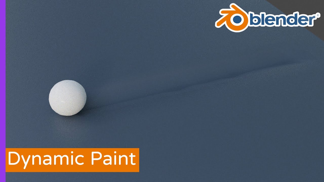 【重甲姬Blender教育台#68】Dynamic Paint - YouTube