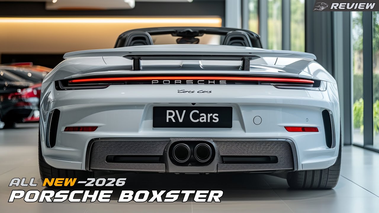 The Future of Open-Top Performance? 2026 Porsche Boxster! - YouTube