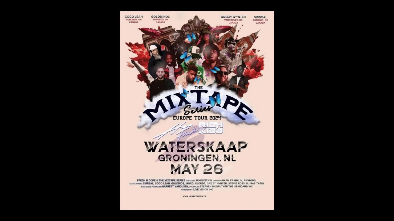 the Mixtape Series Europe Tour ::: Waterskaap 2024 (phone recording ...