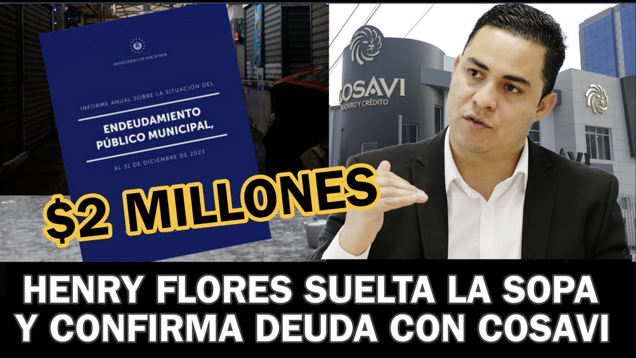 HENRY FLORES SALE A DAR LA CARA Y REVELA DEUDA MILLONARIA CON COSAVI Y ...