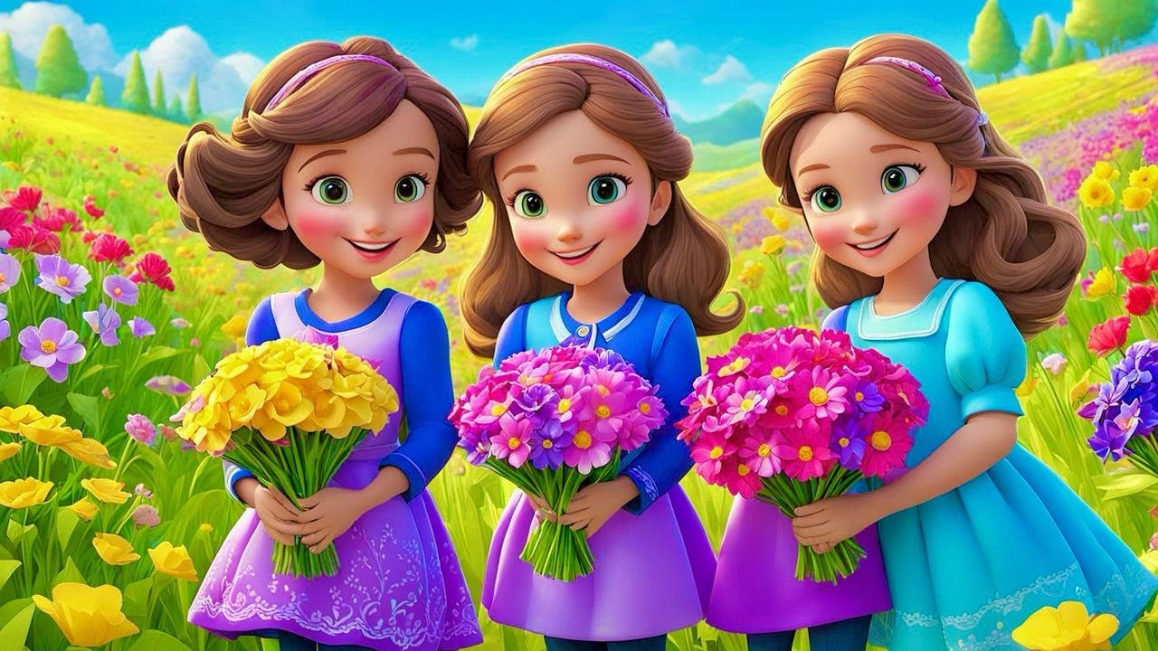 Ring Around the Rosie | Fun Circle Game Song for Kids | Nursery Rhymes ...