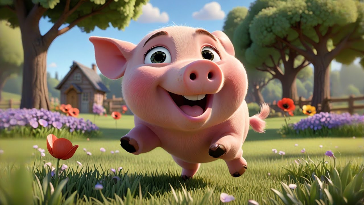 Poppy Pig Spins Around + More Nursery Rhymes & Kids Songs - YouTube