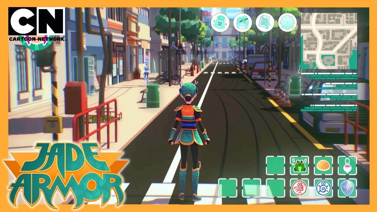 Jade Armor | Jade Armor-videospil | 🇩🇰 Dansk Cartoon Network - YouTube