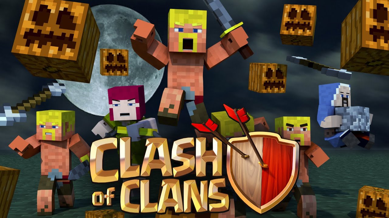 Minecraft | Clash of Clans Nations - Ep 6! "Clash of Clans Halloween ...