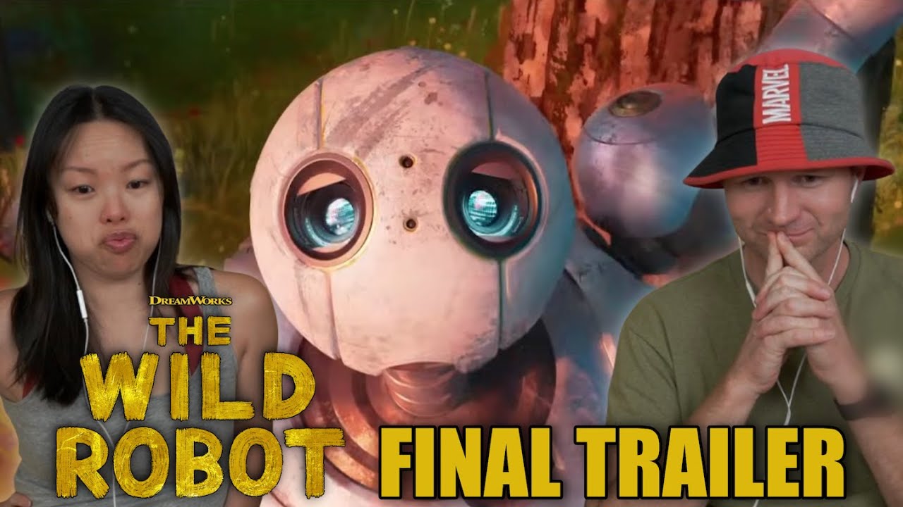 The Wild Robot Final Trailer | Reaction & Review | Dreamworks Animation ...