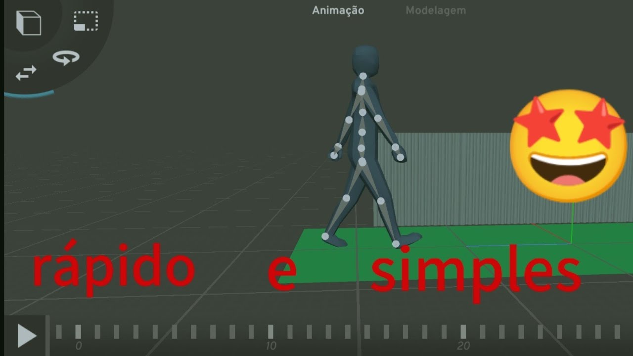 tutorial de como fazer um personagem andar no prisma 3D rápido e simples - YouTube