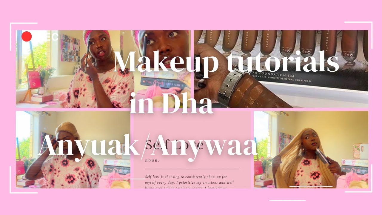 Flawless Glam in Dha Anywaa | Unique Makeup Tutorial You’ll Love! - YouTube