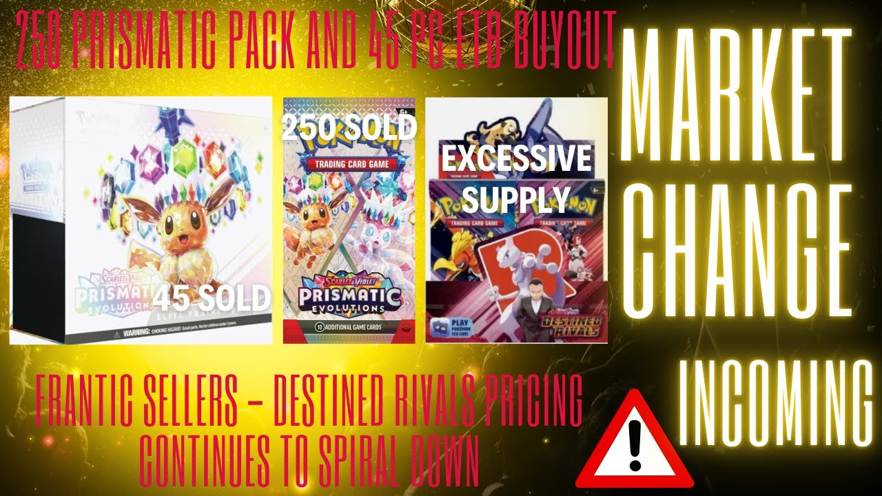 250 PRISMATIC PACK AND 45 PC ETB BUYOUT - FRANTIC SELLERS - DESTINED ...