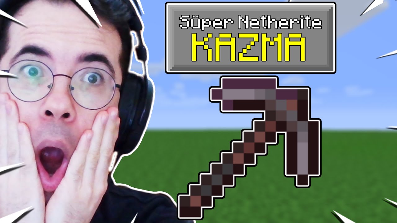 YENİ EGGWARS! EN GÜÇLÜ NETHERİTE KAZMA! (efsane) Minecraft EGG WARS ...