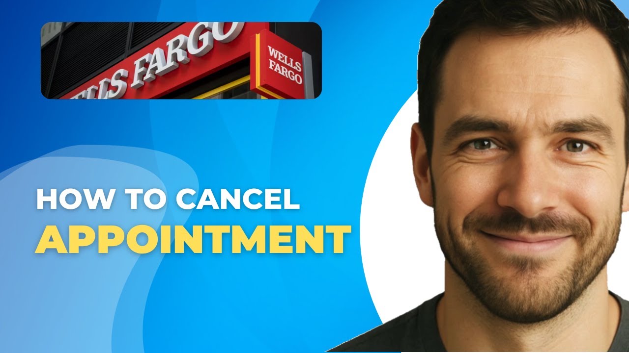 How To Cancel Wells Fargo Appointment 🔴 - YouTube