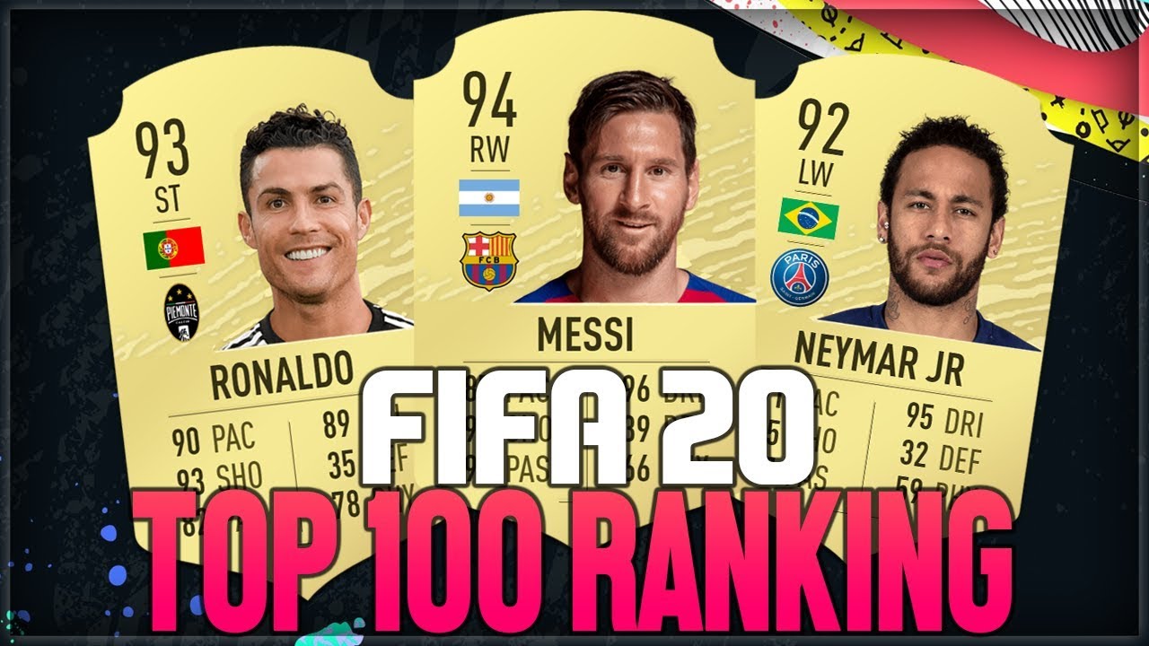 FIFA 20 | TOP 100 RATINGS | Official Stats - YouTube